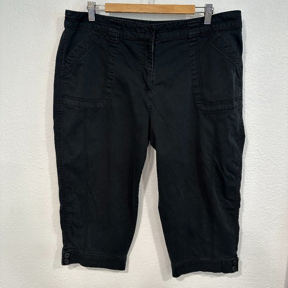 Just My Size | Pants & Jumpsuits | Jms Just My Size Black Capri Pants ...